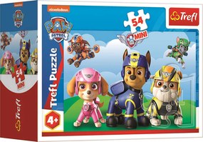 TREFL PUZZLE Tlapková Patrola Společná dobrodružství mini 20x13cm 54 dílků 4 druhy tr54200