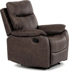 Polohovací křeslo hnědé TV-4092 BR3