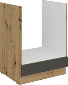 ARIA pa | dolní skříňka 60 D GAZ na vestavnou troubu | 60 cm | artisan/šedá grafit
