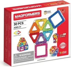 Magnetická stavebnice Basic 30 dílků / Magnetky pro děti / Kreativní h