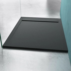 Sprchová vanička z litého mramoru DOPORRO BLICK 100-160cm ANTHRAZIT Velikost: 140x90x3