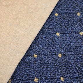 Condor Carpets, Běhoun na míru Udinese modrý, šíře 90 cm, modrá, chodba / předsíň