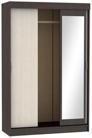 Ložnicová sestava v kombinaci dub belfort a wenge KN700