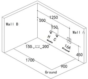 BPS-koupelny Hydromasážní vana HYD-NIA911 180x100 s ohřevem vody