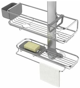 Nastavitelný držák do sprchy Plus, nerez