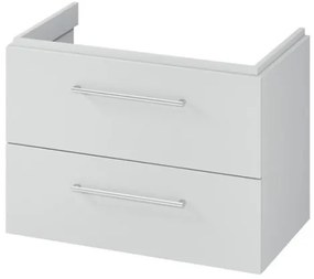 Cersanit Larga, umyvadlová skříňka 80cm, šedá matná, S932-075