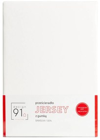 ELASTICKÉ JERSEY PROSTĚRADLO D91 120X200 CM, VÝŠKA 25 CM KRÉMOVÁ