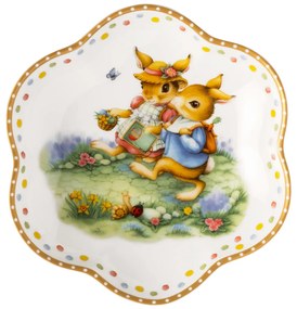 Villeroy & Boch Miska Annual Easter Edition 2025, zajíčci Anna a Max, 16,5 cm 14-8627-3862