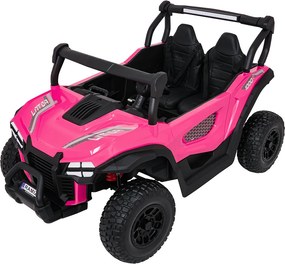 Ramiz Elektrická bugina Gravity pro děti růžová + pohon 4x4 + dálkové ovládání