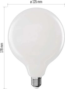 EMOS LED žárovka Filament 11W E27 Barva světla: Teplá bílá ZF2D62