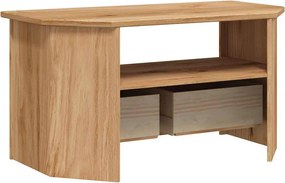 Rohová TV skříňka 93x49x49 cm masivní borovice řada Panama 282685