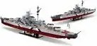 Sluban ModelBricks M38-B1102 Bitevní loď Bismarck 2v1 / LEGO - kompati