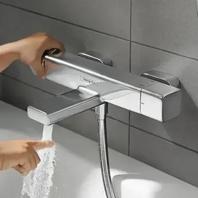 Hansgrohe Ecostat E - Termostatická vanová baterie chrom