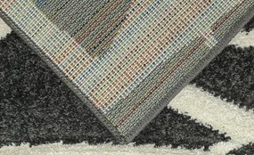 Oriental Weavers, Kusový koberec Portland 57/RT4E, 67x120, šedá, chodba / předsíň