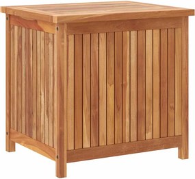 Zahradní úložný box 60 x 50 x 58 cm masivní teakové dřevo 315379