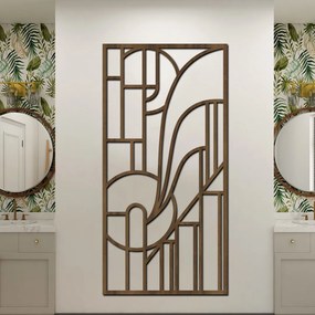 dřevo života Dřevěný panel na zeď GATSBY II Zvolte rozměr (cm): 40x80, Zvolte barvu dekoru: Ořech