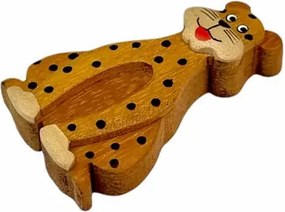 2Kids Toys Dřevěná magnetka velká Leopard