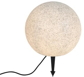 Moderní venkovní lampa šedá 35 cm IP65 - Nura