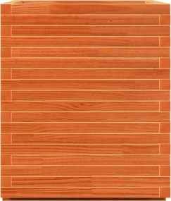 Zahradní truhlík voskově hnědý 90x60x72,5 cm masivní borovice 3282606
