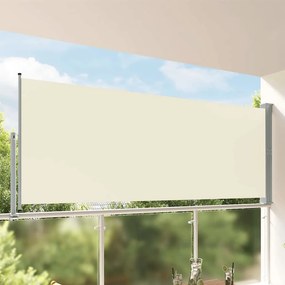 vidaXL Zatahovací boční markýza / zástěna 140 x 300 cm [45191] Barva: Šedá