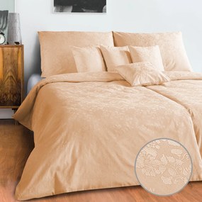 Povlečení Veba BOHEMA Svlačec světlá meruňková Velikost: 140x220 cm + 70x90 cm