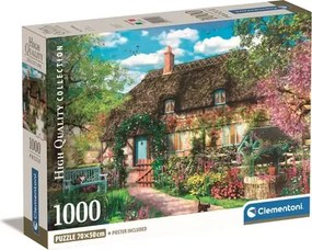CLEMENTONI Puzzle Stará chalupa / 1000 dílků / od 18 let