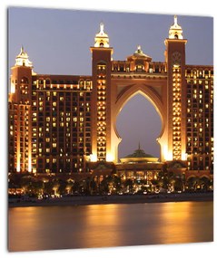 Obraz stavby v Dubaji (30x30 cm)