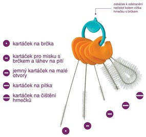 B.box Sada kartáčků na čištění