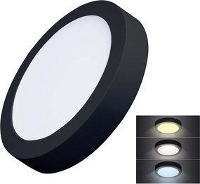LED mini panel CCT, přisazený, 18W, 1530lm