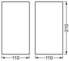 Ledvance - LED Stmívatelné nástěnné svítidlo SMART+ WOOD LED/12W/230V Wi-Fi