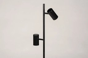 Stojací LED lampa se stmívačem Carol Black Duo