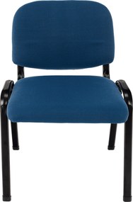 Kancelářská židle, tmavě modrá, ISO ECO