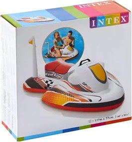 INTEX Nafukovací lehátko Wave Rider / Tvar vodního skútru / 117 x 77 c
