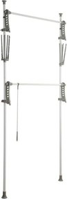 Teleskopický věšák na šaty HERKULEX FLEX, 165-300 x 116-190 x 36 cm, WENKO
