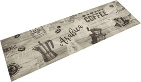 vidaXL Kuchyňská rohožka pratelná 45 x 150 cm [136564] Barva: coffee grey