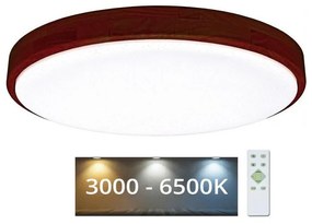 Ecolite Ecolite WLD500-60W/LED/TD - LED Stropní svítidlo LED/60W/230V + dálkové ovládání EC0145