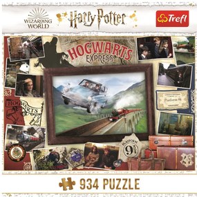 TREFL PUZZLE Harry Potter Bradavický expres 68x48cm skládačka 934 dílků tr93102
