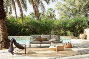 Ferm Living Designová stmívatelná lampa Meridian Cashmere, béžová barva, kov