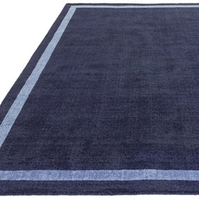 Tribeca Design Kusový koberec Buster Border Navy Rozměry: 160x230 cm