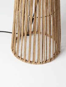 Provazová stojací lampa v přírodní barvě (výška 90,5 cm) Nua – Nova Luce