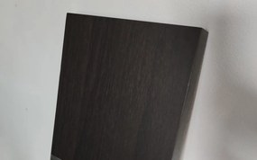 Nástěnná polička 40 cm, barva wengé