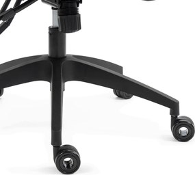 Ergonomická kancelářská židle MERTON - černá síťovina