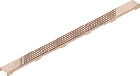 Mexen Flat M08 krytka žlabu 100 cm, růžové zlato, 1625100