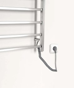Sapho Sapho, ESKINADO elektrický sušák ručníků, hranatý, 620x1160 mm, 120 W, nerez, ER430V
