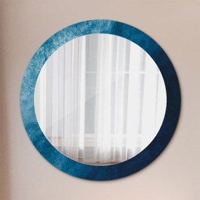 Kulaté dekorativní zrcadlo na zeď Abstraktní umění fi 80 cm