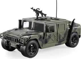 MaDe 03225 - Vojenské auto se světlem a českým hlasem 24cm
