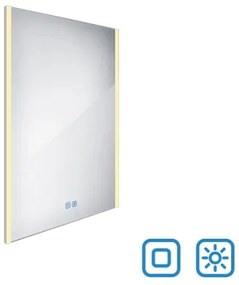 NIMCO ZP 11002VX - LED Koupelnové podsvícené zrcadlo 3000-6500K 80x60 cm IP44