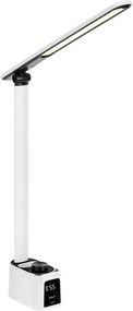 Stolní lampa s hodinama REBEL KOM1019 , regulace