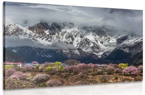 Obraz jedinečná horská krajina - 60x40 cm