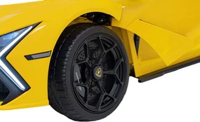 Elektrické autíčko Lamborghini Revuelto žluté
